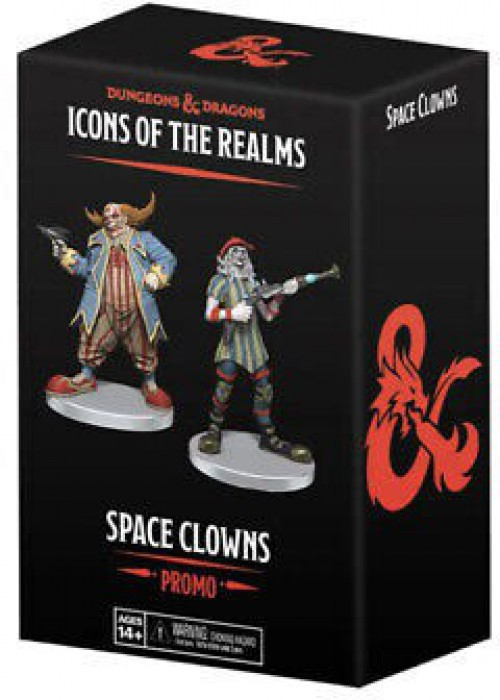 Dungeons Dragons Icons of the Realms Space Clowns Miniatures Wizkids ...