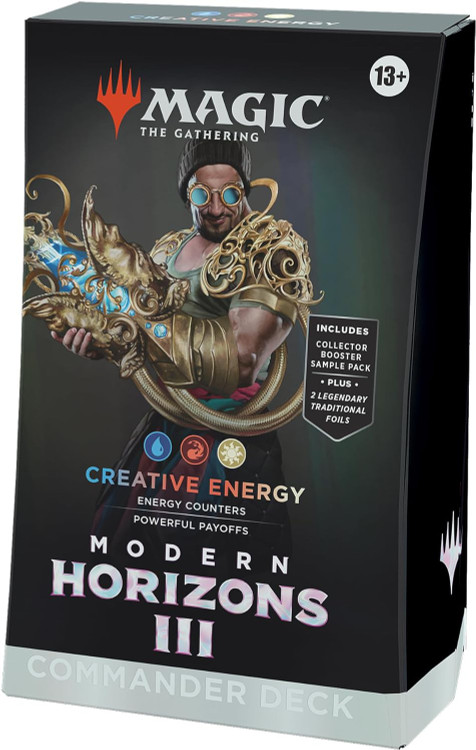 Magic The Gathering Modern Horizons III Creative Energy Commander Deck ...