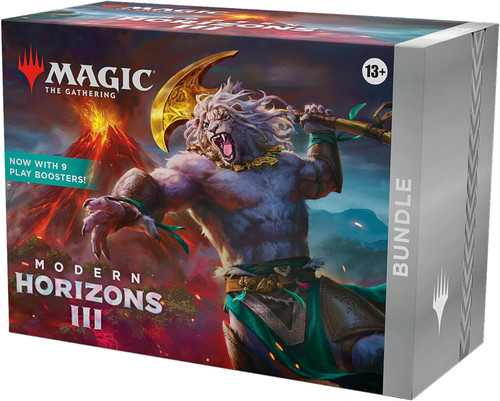 Magic The Gathering Modern Horizons III Bundle 9 Play Boosters, 30 Land ...