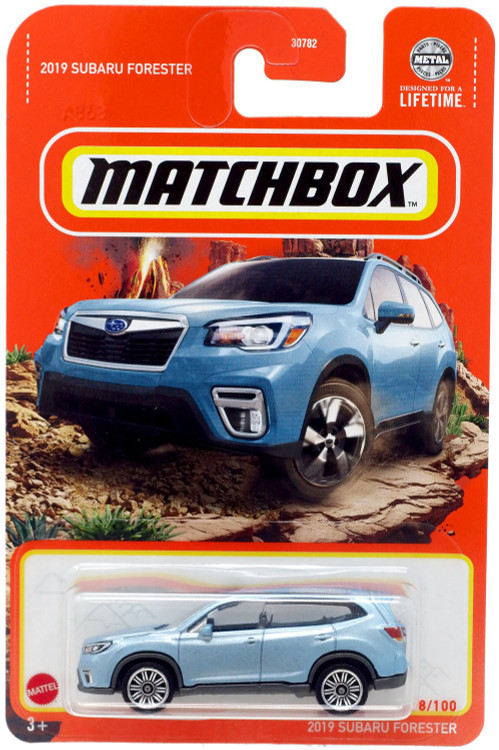Matchbox 2019 Subaru Forester Diecast Car Light Blue Mattel - ToyWiz