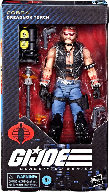 GI Joe Classified Series Dreadnok Torch 6 Action Figure Cobra Hasbro ...
