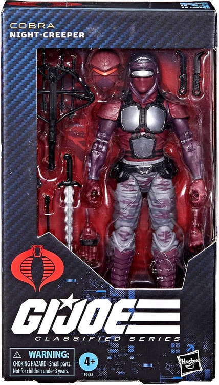 GI Joe Classified Series Night-Creeper 6 Action Figure Cobra Hasbro ...