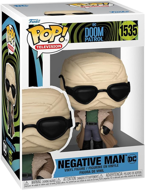 Funko DC Doom Patrol POP Television Negative Man Vinyl Figure 1535 - ToyWiz