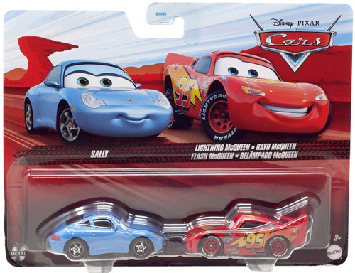 Disney Pixar Cars Cars 3 Metal Sally Lightning McQueen 155 Diecast Car ...