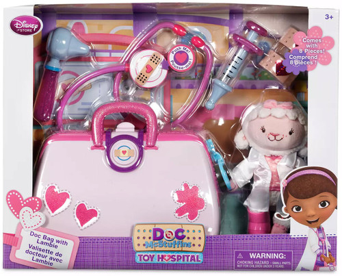 Disney Doc McStuffins Toy Hospital Doc Bag with Lambie Exclusive Play ...