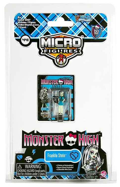 Worlds Smallest Monster High Micro Figures Frankie Stein 1.25 Micro ...