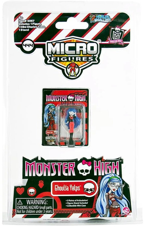 Worlds Smallest Monster High Micro Figures Ghoulia Yelps 1.25 Micro ...