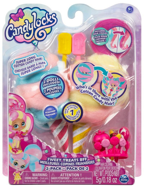 Candylocks Sweet Treats BFF Kerry Berry Beau Nana 2-Pack Damaged ...