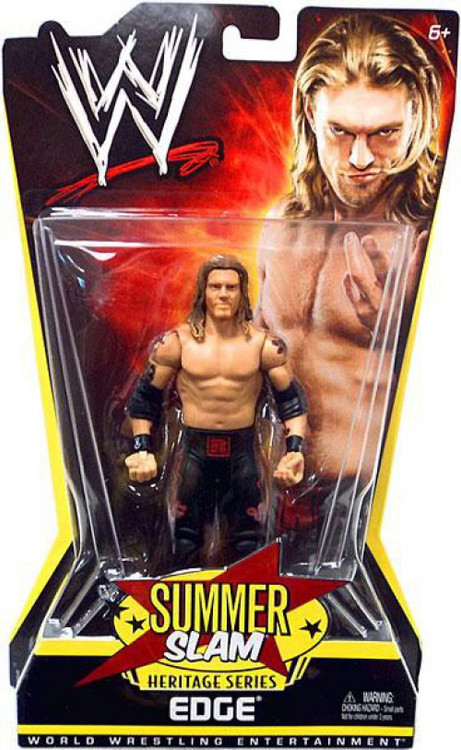 WWE Wrestling Summer Slam Heritage Series Edge Action Figure Mattel Toys - ToyWiz