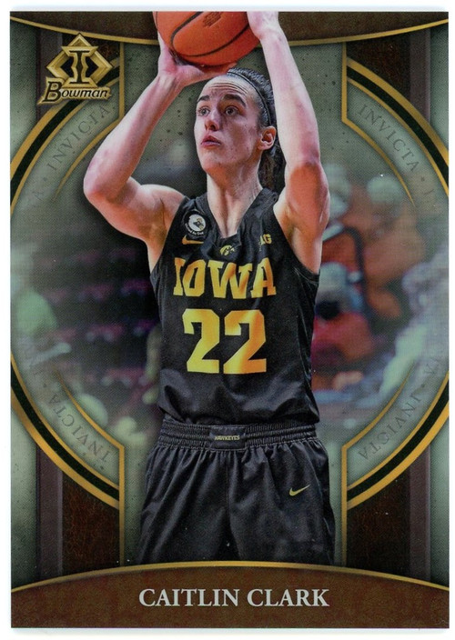 WNBA 2022-23 Bowman Chrome University Single Card Invicta Caitlin Clark BI-15 - ToyWiz