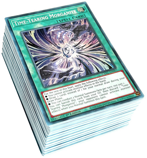 YuGiOh Trading Card Game Cyberstorm Access Lot of 100 Super Rare Common ...