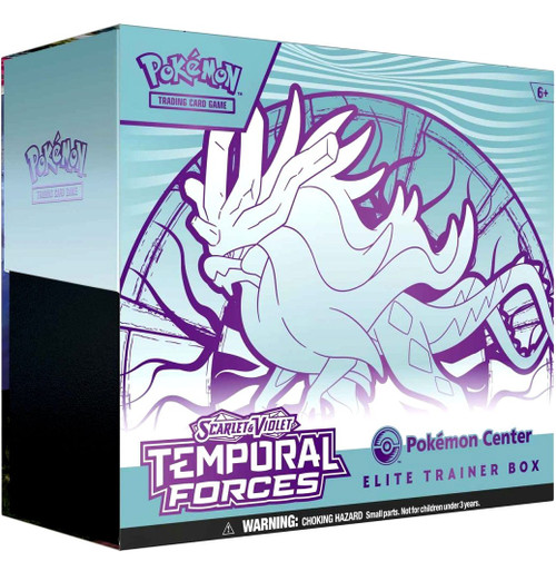 Pokemon Temporal Forces Walking Wake Exclusive Elite Trainer Box 11 Booster Packs, 2 Foil Promo ...