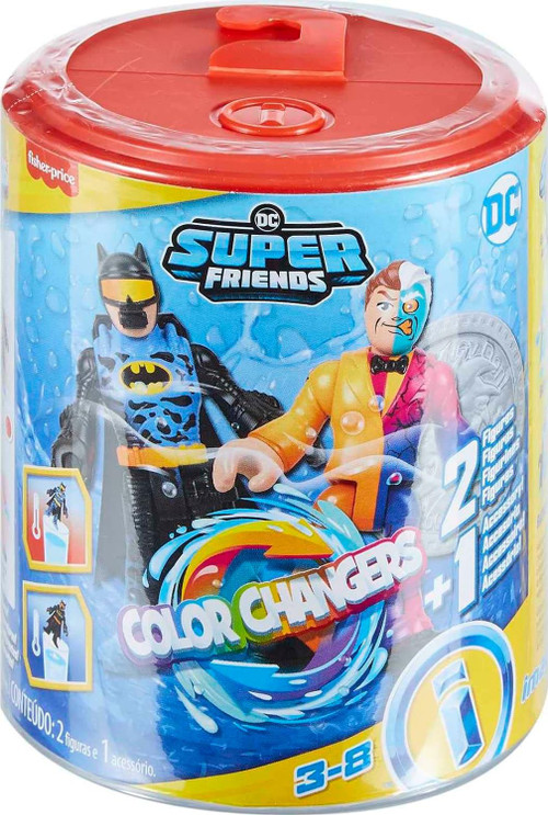 Fisher Price DC Super Friends Imaginext Color Changers Batman Two-Face ...