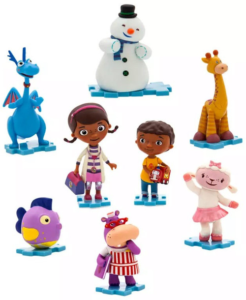 Disney Junior Doc McStuffins, Lambie, Chilly, Hallie, Stuffy, Squeakers ...