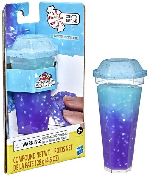 Play-Doh Slime Crystal Crunch Peppermint Slime Hasbro Toys - ToyWiz
