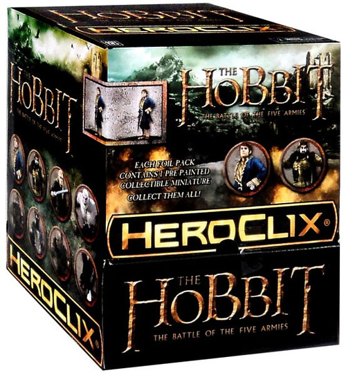 The Hobbit HeroClix The Battle of the Five Armies Booster Box 24 Packs ...