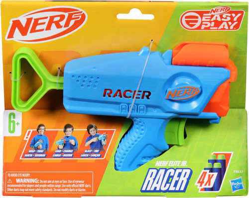 NERF Elite Jr. Racer Blaster Hasbro Toys - ToyWiz