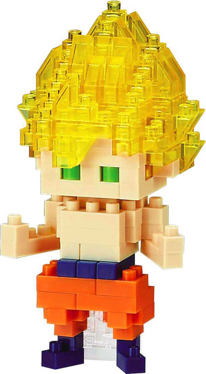 Nanoblock Dragon Ball Z DBZ Character Collection Series Super Saiyan ...