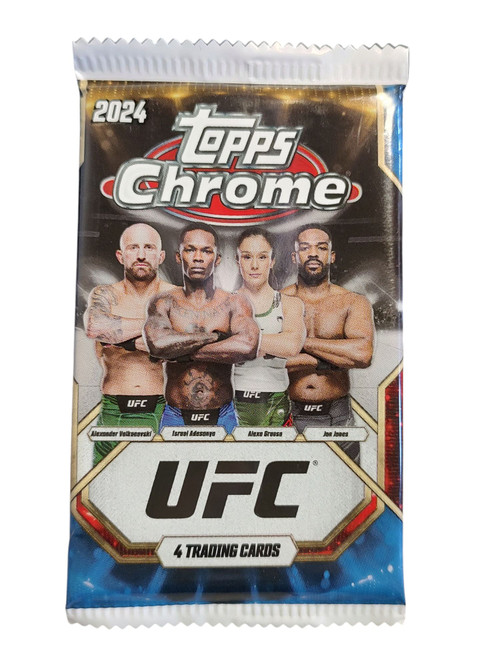UFC Ultimate Fighting Championship 2024 Chrome Trading Card BLASTER ...