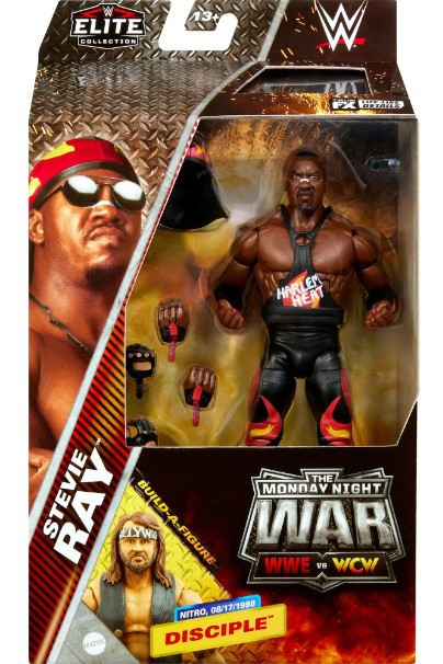 WWE Wrestling Elite Collection Monday Night War Stevie Ray Exclusive 6 Action Figure Build ...