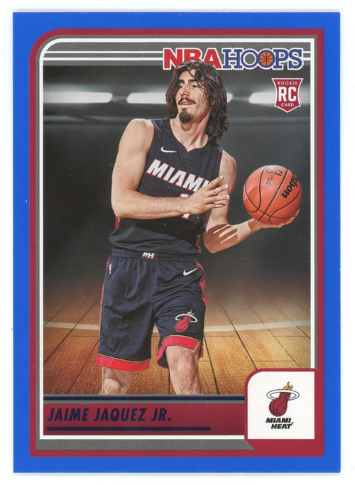 NBA Miami Heat 2023-24 Panini Hoops Single Card Blue Jaime Jaquez Jr ...
