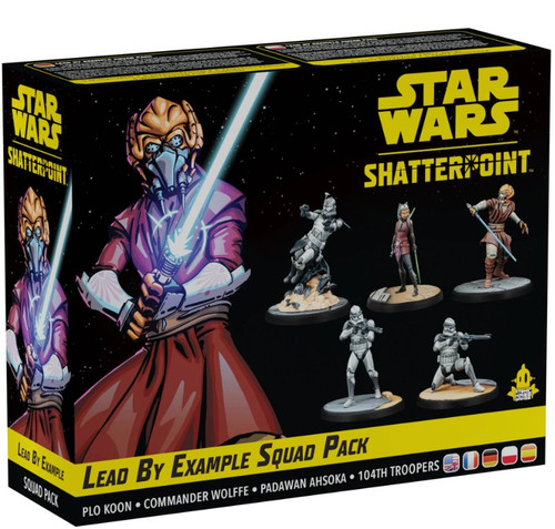 Star Wars Shatterpoint Lead by Example Squad Pack Atomic Mass Games ...