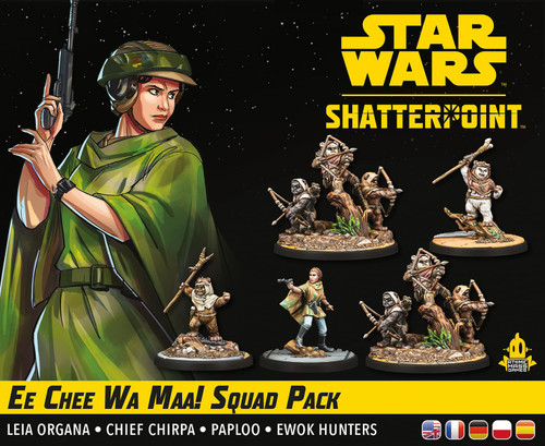 Star Wars Shatterpoint Ee Chee Wa Maa Squad Pack Atomic Mass Games - ToyWiz