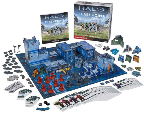 Halo Flashpoint Tactical Miniatures Game Spartan Edition Set Mantic ...