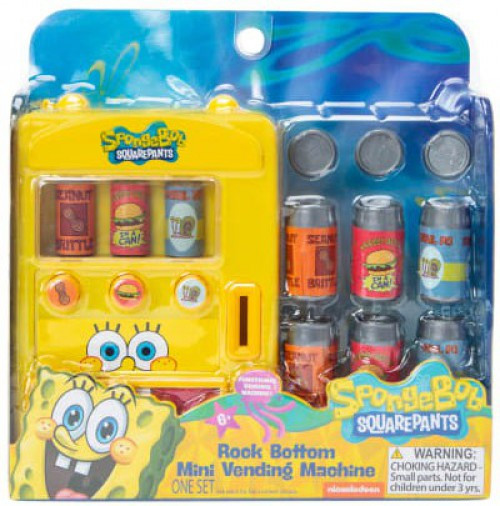 Spongebob Squarepants Rock Bottom Mini Vending Machine Exclusive RMS ...