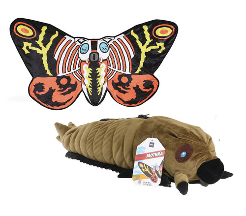 Godzilla Mothra Exclusive 12 Plush with Fleece Surreal Entertainment ...