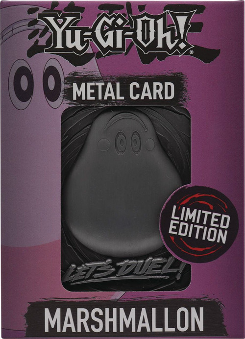 YuGiOh Marshmallon Limited Edition Metal Card Fanattik Collectibles ...
