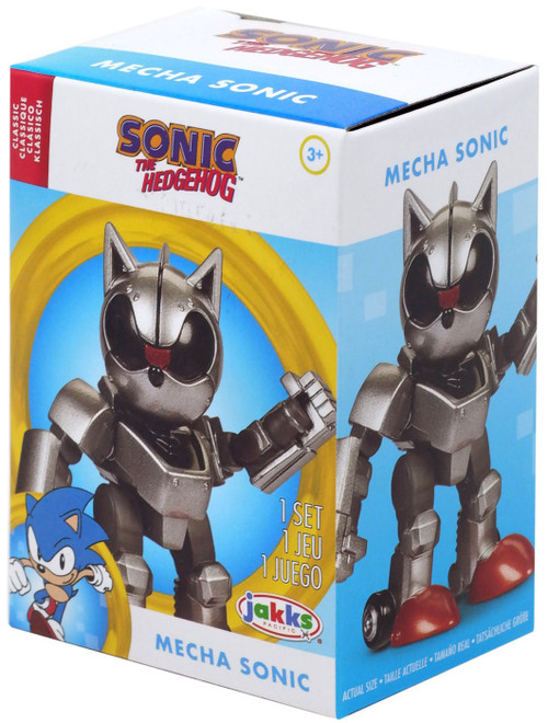 Sonic The Hedgehog Mecha Sonic 2.5 Mini Figure Jakks Pacific - ToyWiz