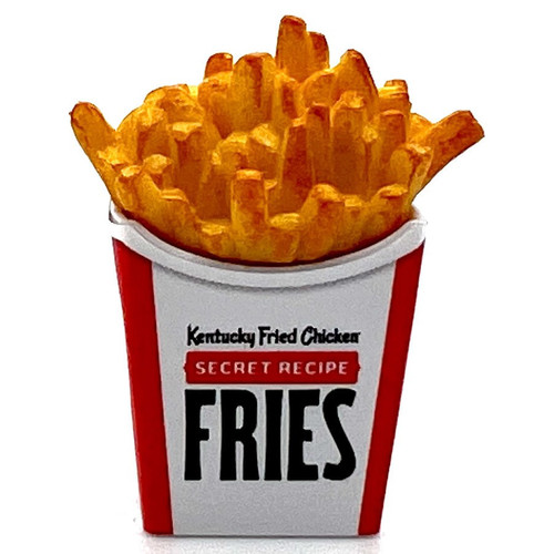 5 Surprise KFC Large French Fries 1.5 Luxury Rare Mini Food Toy Loose ...