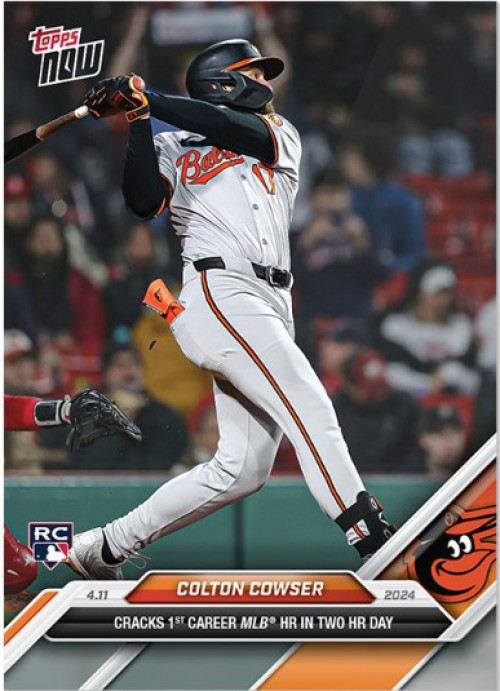 MLB Baltimore Orioles 2024 NOW Baseball Single Card Colton Cowser 66 ...
