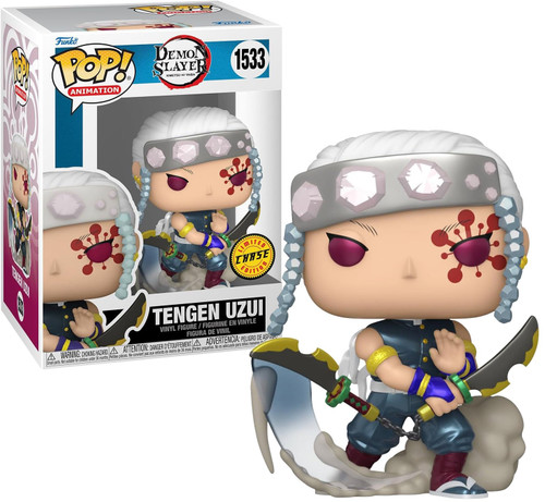 Funko Demon Slayer POP Animation Tengen Uzui Vinyl Figure 1533 Chase ...