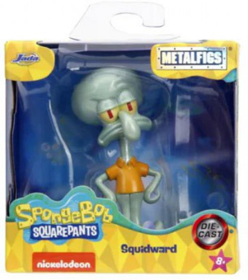 Spongebob Squarepants Metalfigs Squidward 2.5 Diecast Figure Jada Toys ...