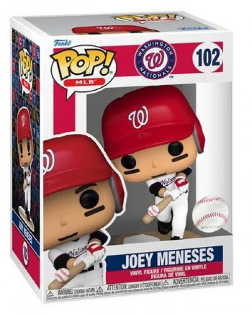 Funko Mlb Washington Nationals Pop Mlb Joey Meneses Vinyl Figure 101 Toywiz