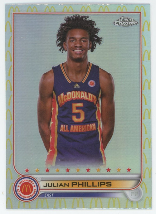NBA Topps 2023 Chrome McDonalds All-American Basketball Single Card ...