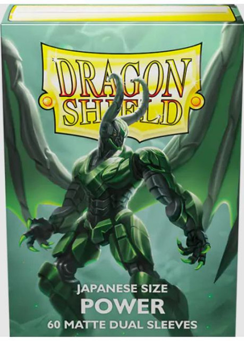 Dragon Shield Matte Dual Power Card Sleeves 60 Cards Arcane Tinmen - ToyWiz
