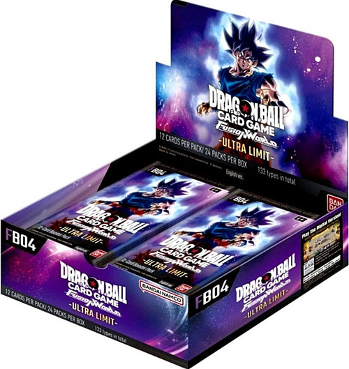 Dragon Ball Super Trading Card Game Fusion World 04 Ultra Limit Booster ...
