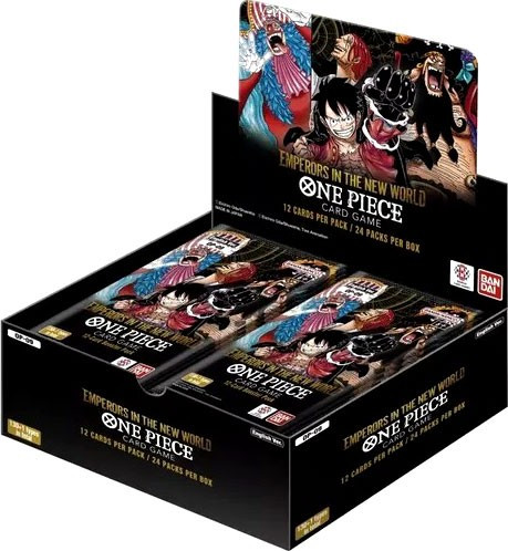 One Piece Trading Card Game Four Emperors Booster Box OP-09 ENGLISH, 24 ...