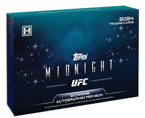 UFC Ultimate Fighting Championship 2024 UFC Midnight Trading Card Hobby ...