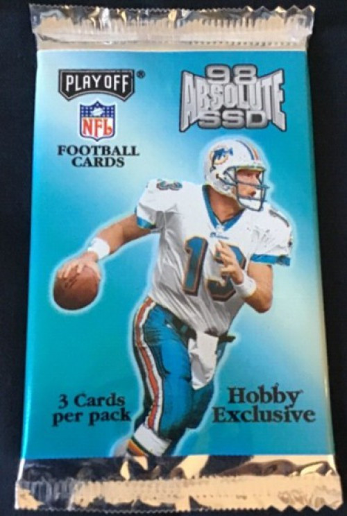 NFL 1998 Absolute SSD Hobby Pack 3 Cards Per Pack Playoff - ToyWiz