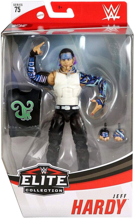 WWE Wrestling Elite Collection Series 75 Jeff Hardy 7 Action Figure ...