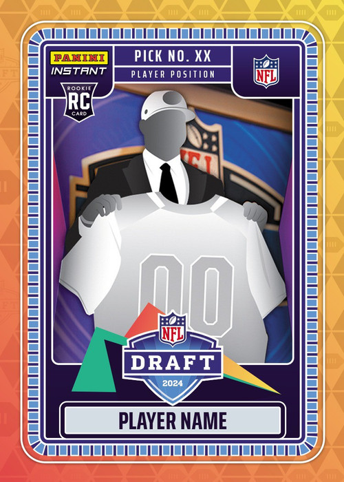 NFL 2024 Instant Draft Night Football Set of 32 Rookie Cards Panini ...