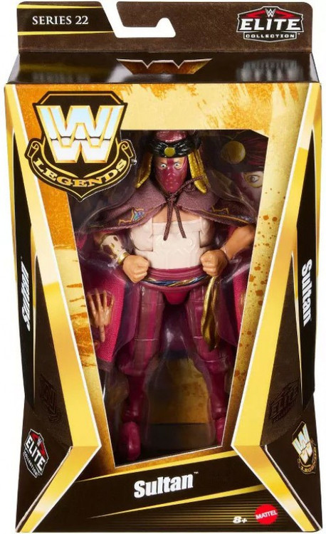 WWE Wrestling Elite Collection Legends Series 22 Sultan Exclusive ...