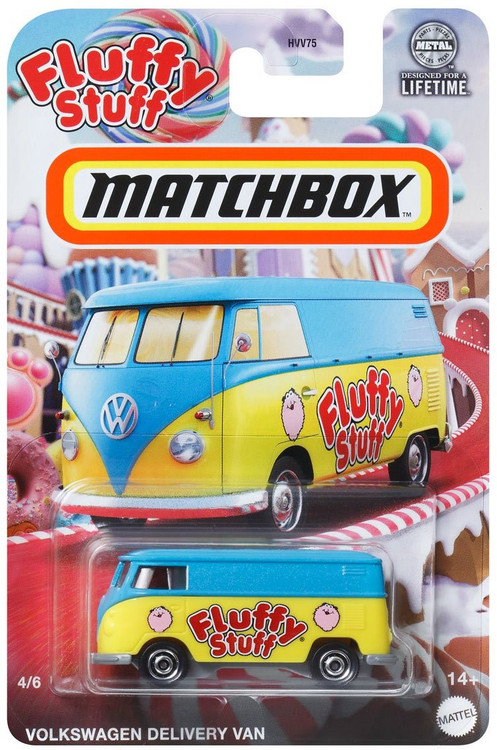 Matchbox Candy 2024 Volkswagen Delivery Van Diecast Car 46 Mattel - ToyWiz
