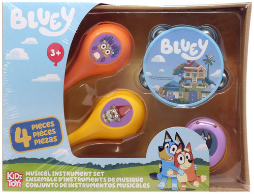 Bluey Musical Instrument Set Kidz Toyz - ToyWiz