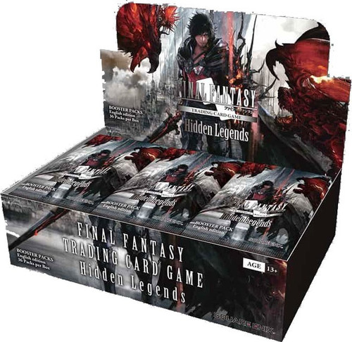 Final Fantasy Trading Card Game Hidden Legends Booster Box 36 Packs ...