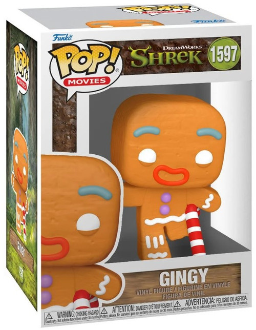 Funko Shrek 30th Anniversary POP Movies Gingerbread Man Vinyl Figure ...
